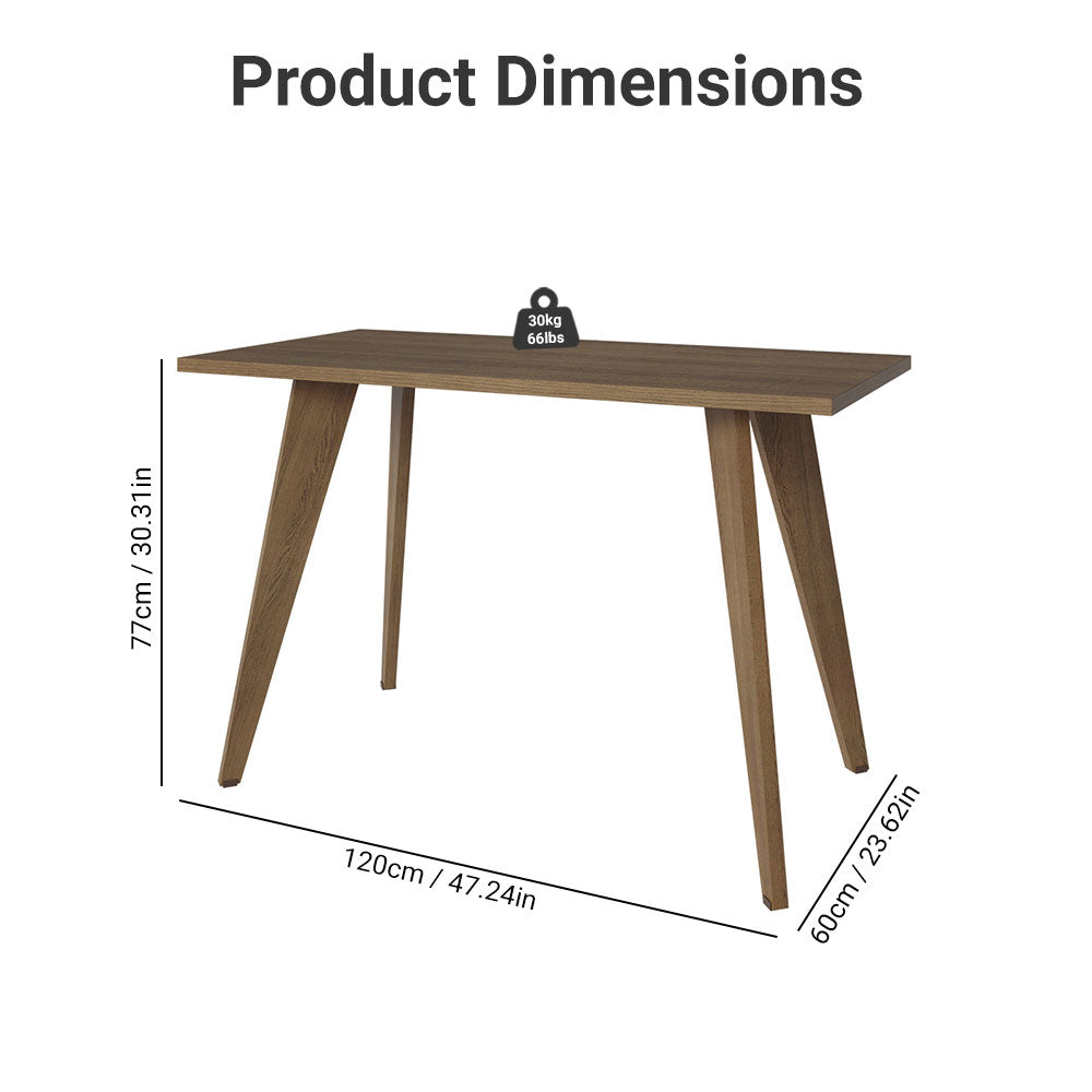 Madesa Kitchen Auxiliary Table with Wooden Surface Multi-Use Prep Stat ...
